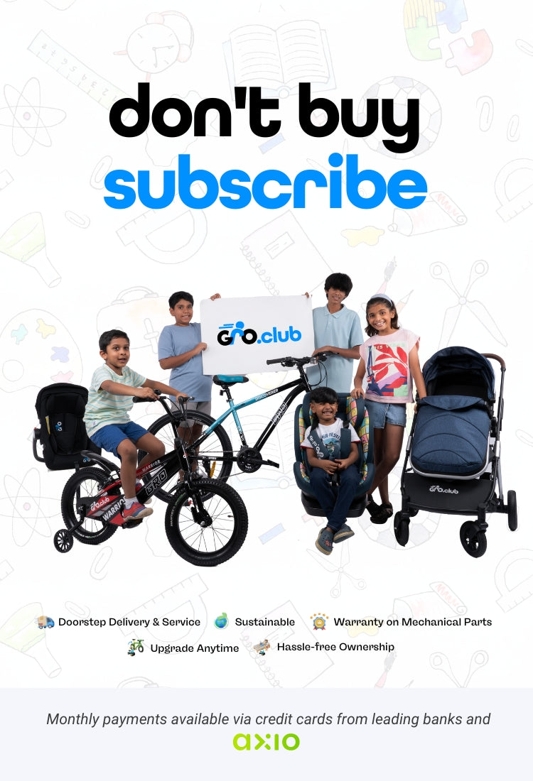 Gro Club - Bicycle subscription service for kids and adults