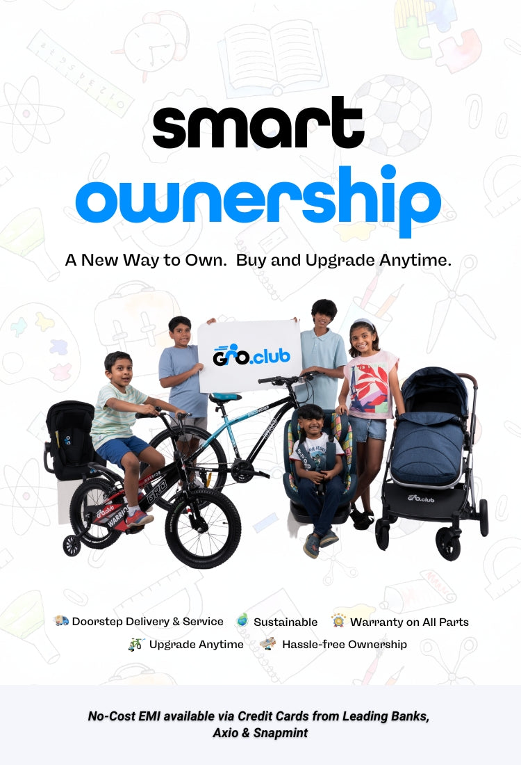 Gro Club | Upgrade as Kids Grow with Smart Ownership