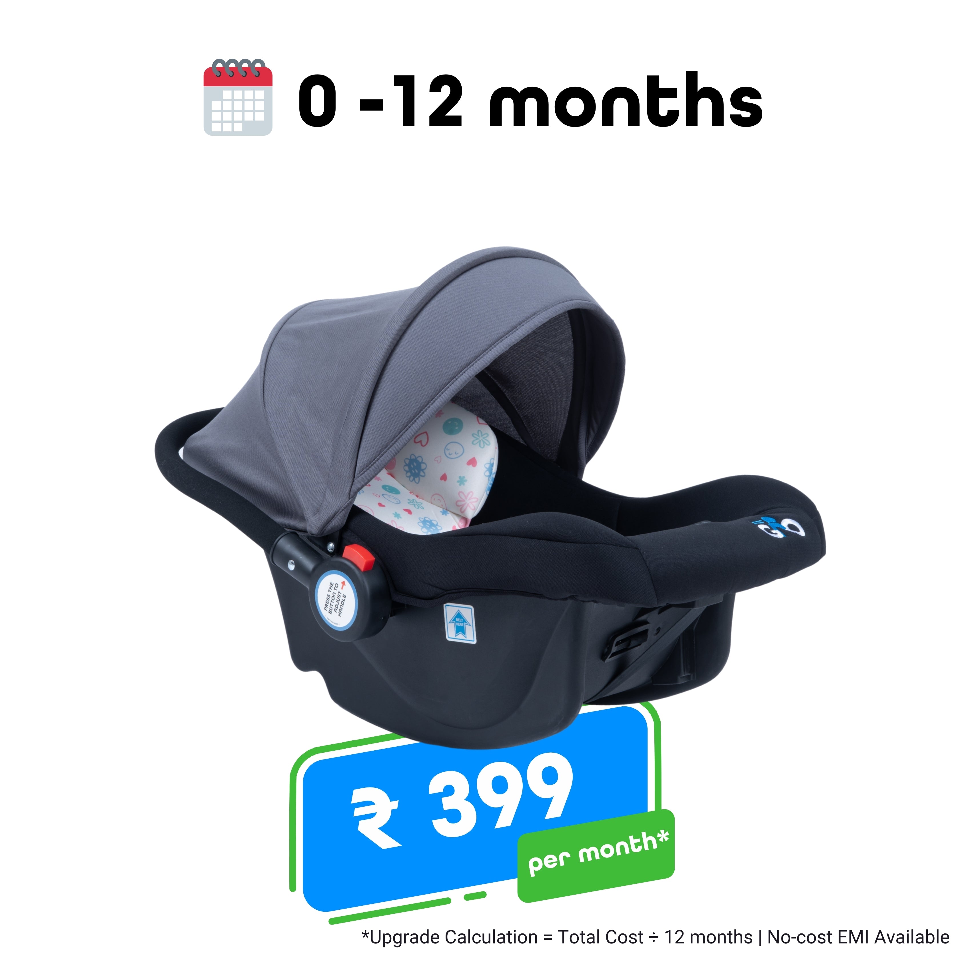 Rocker: 4-in-1 Carry Cot | Smart, Safe & Versatile – Gro Club