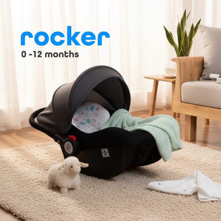 Rocker: 4-in-1 Carry Cot | Smart, Safe & Versatile – Gro Club